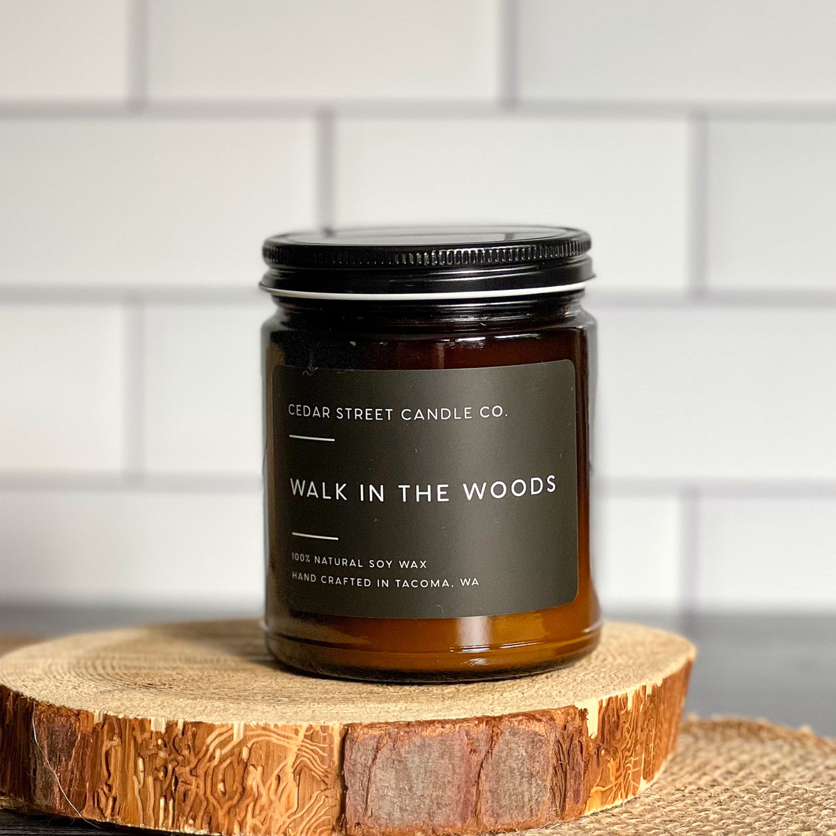 Walk In The Woods Candle – Earthy Evergreen Holiday Scent – Cedar ...
